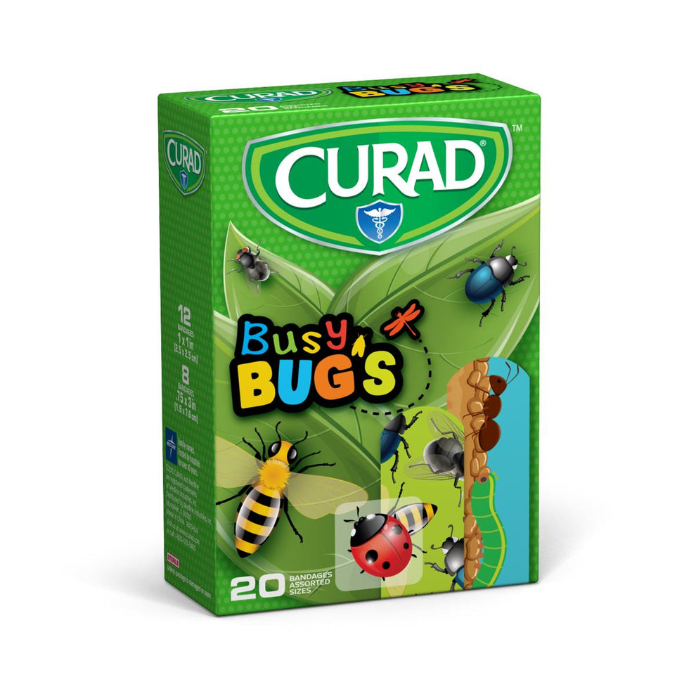 Curad Busy Bugs Bandages 20/box – Home Medix